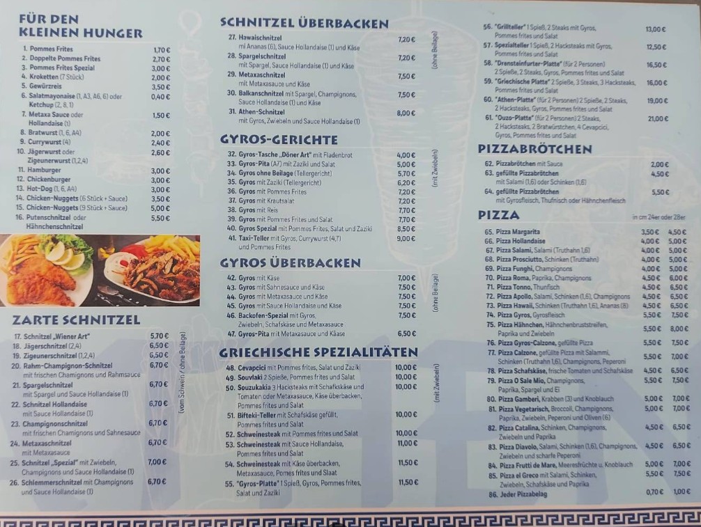 Athen Grillstube Restaurant in Drensteinfurt – Griechische Küche ...